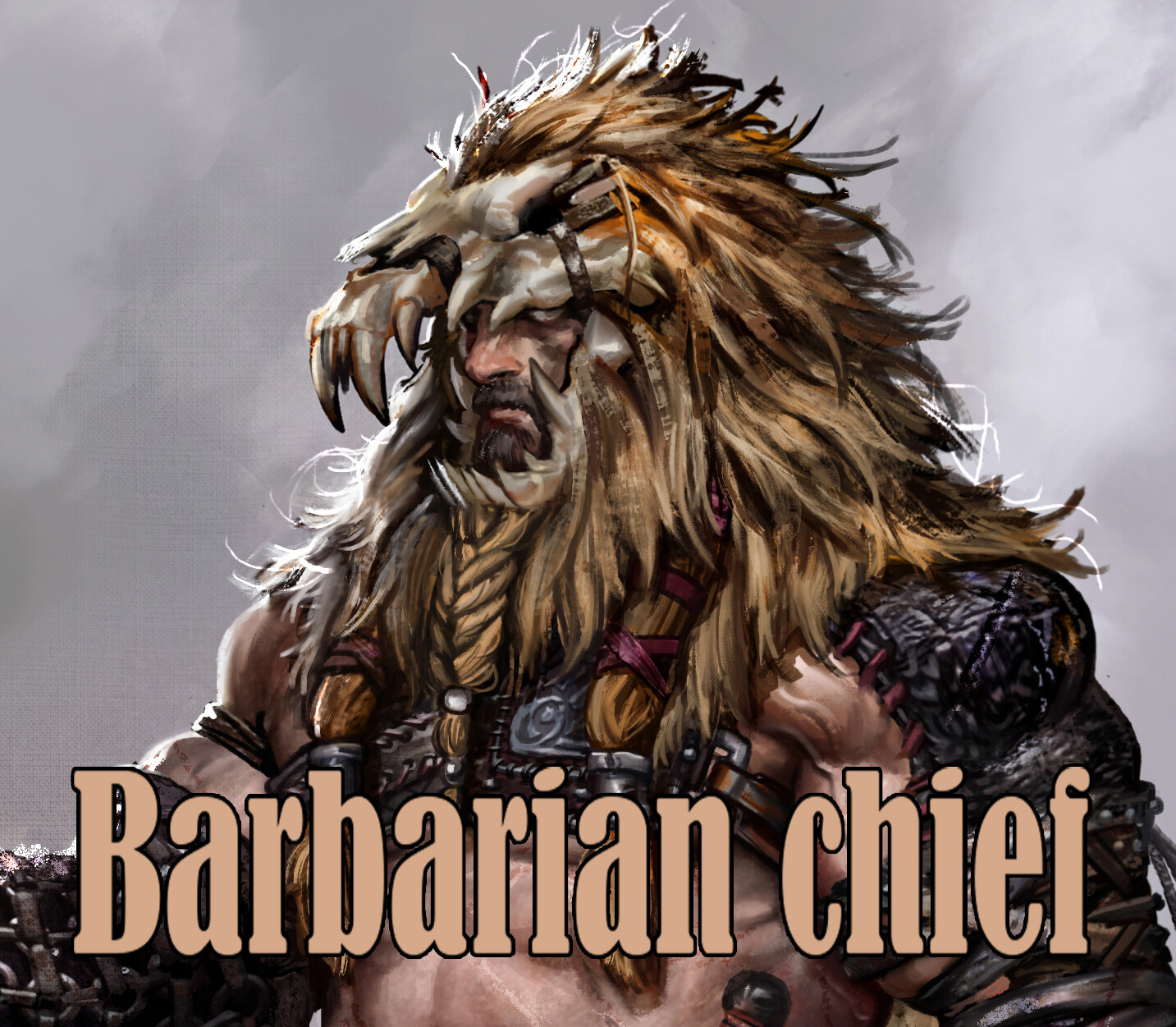 ArtStation - Barbarian chief