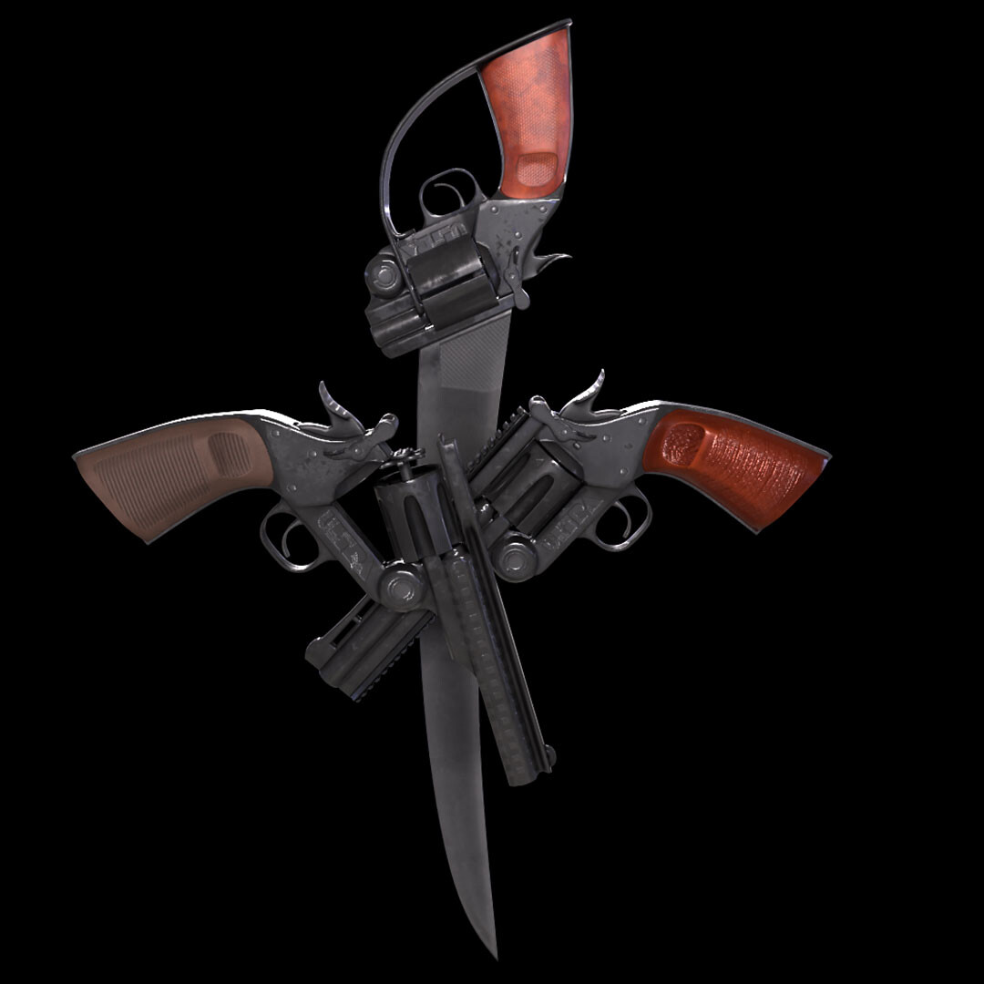 ArtStation - Classic_Revolver