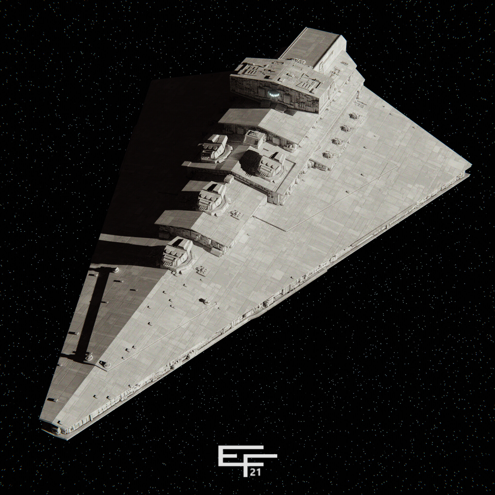 ArtStation - Defender-Class Heavy Cruiser