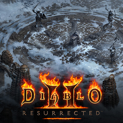 ArtStation - Mount Arreat Summit and Siege - Diablo ® II: Resurrected