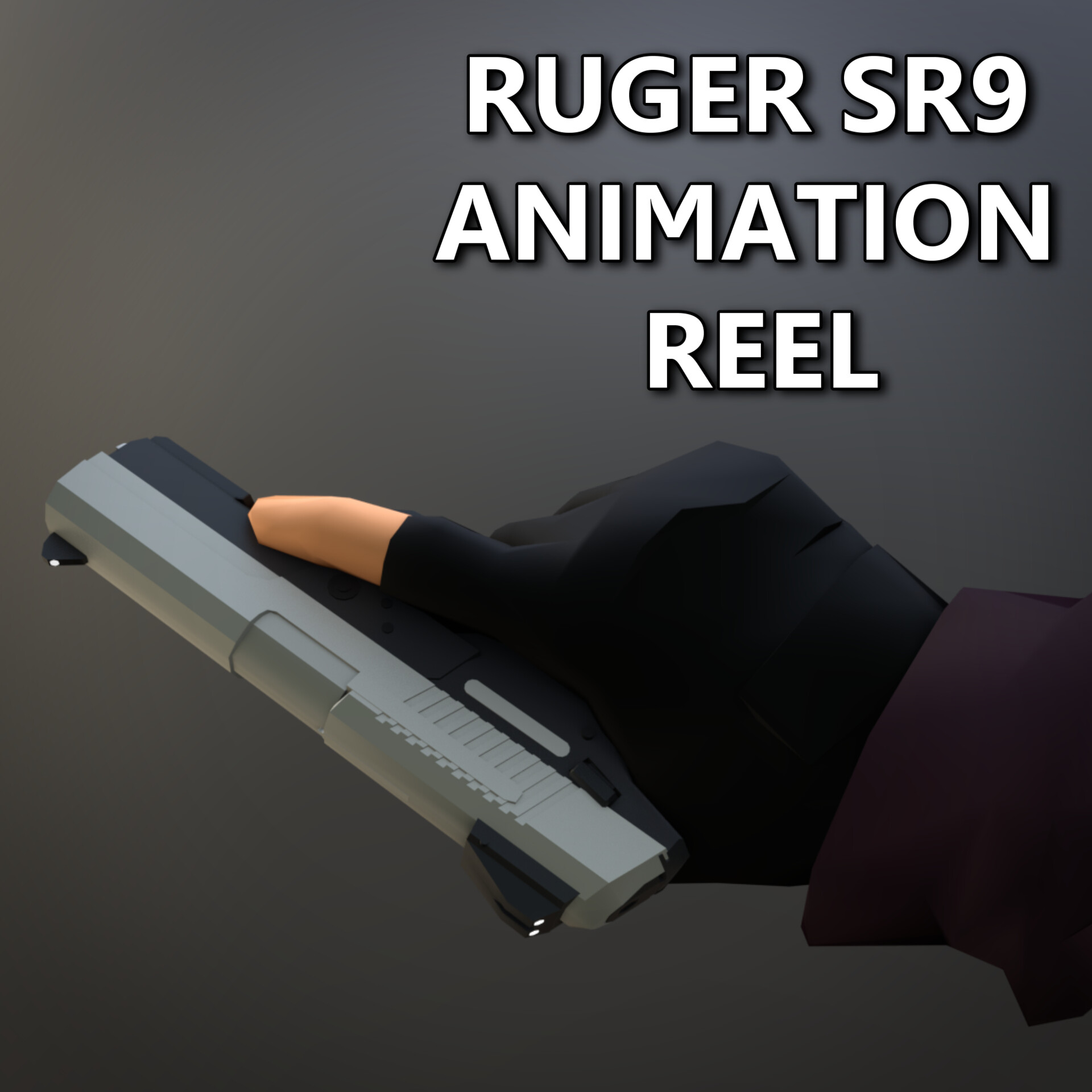 ArtStation - Ruger SR9 Animation Reel