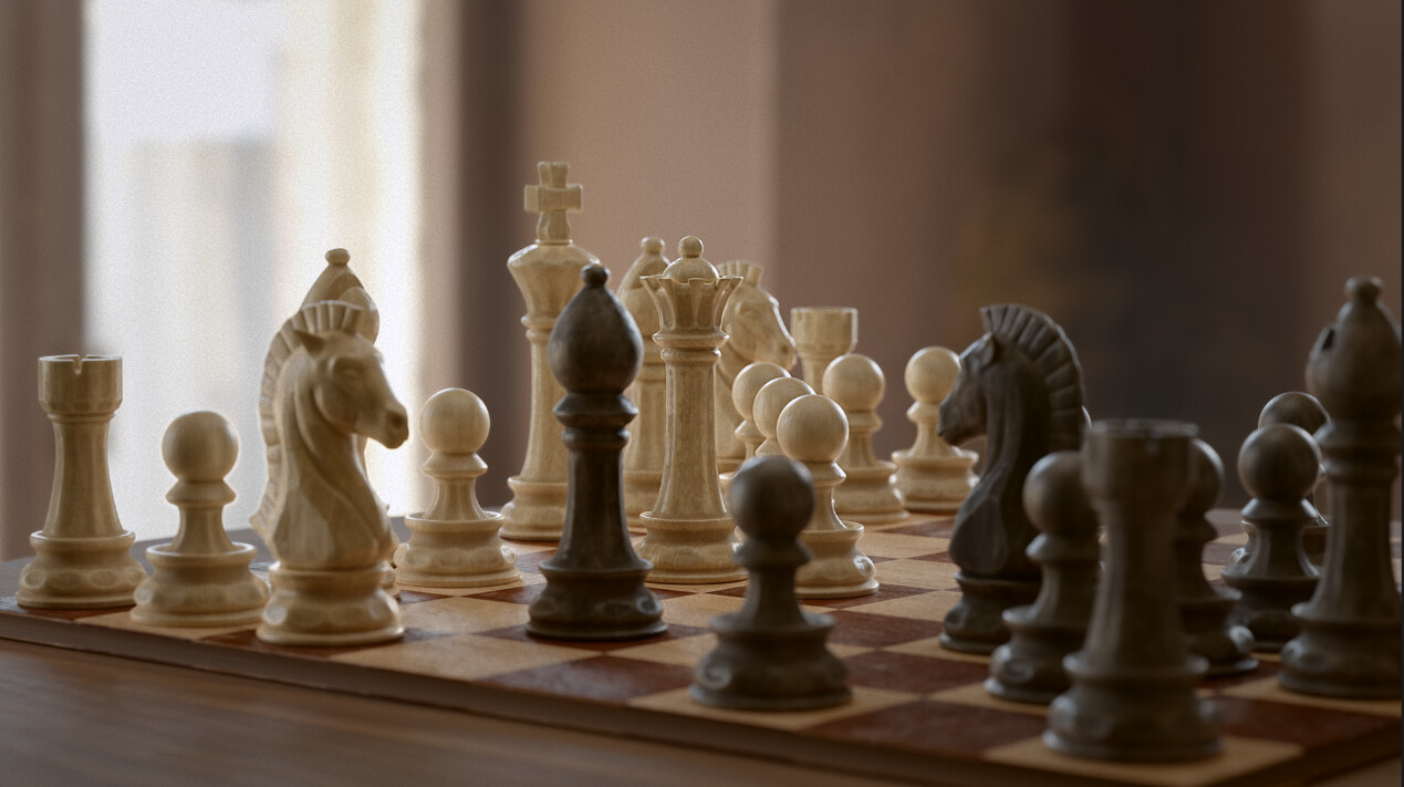 ArtStation - Chess Board