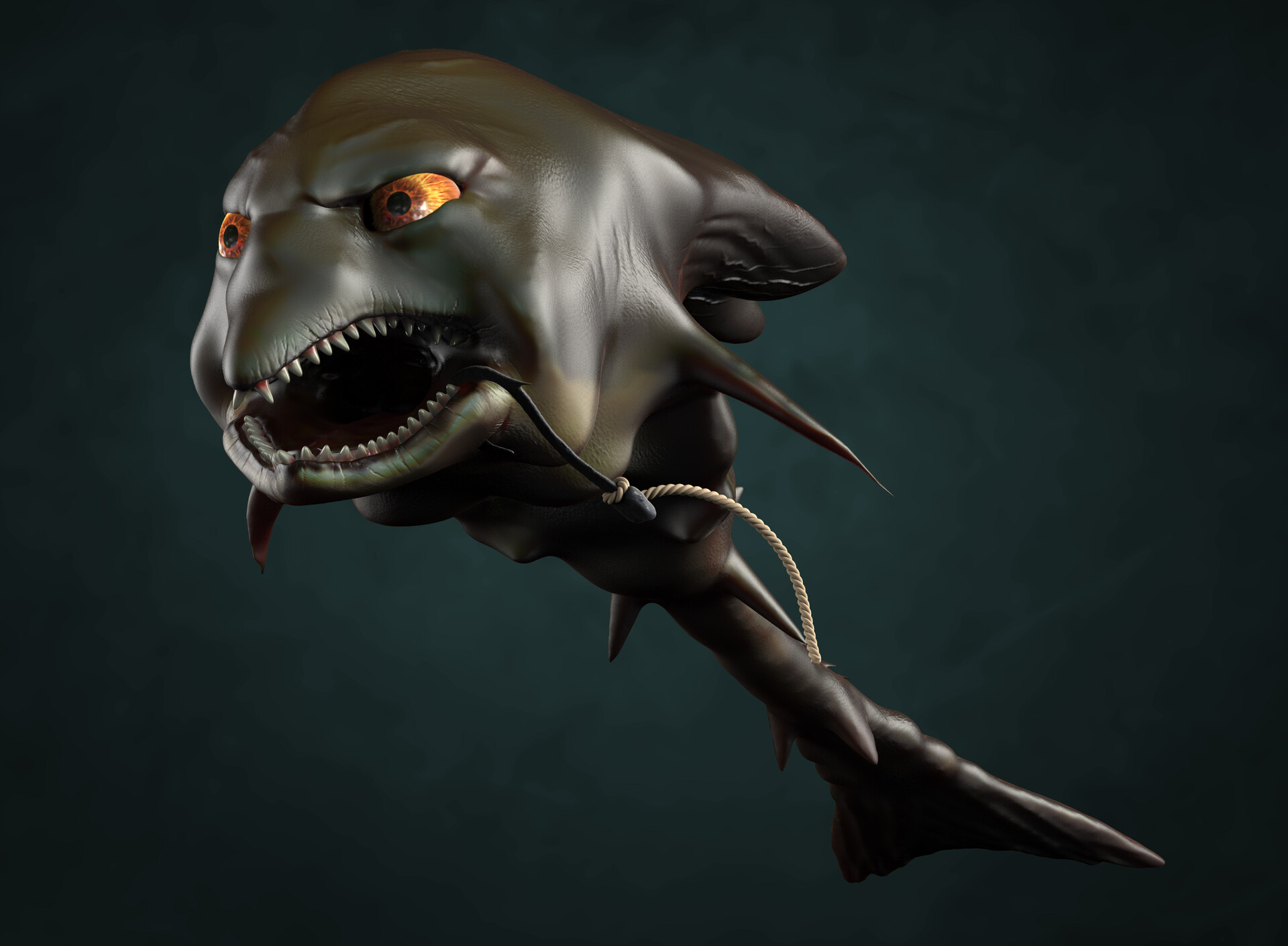 ArtStation - Monster Fish