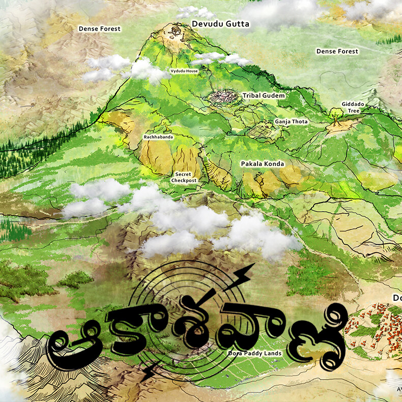 ArtStation - Aakashavaani | Visual Development | Tribal Place Geography