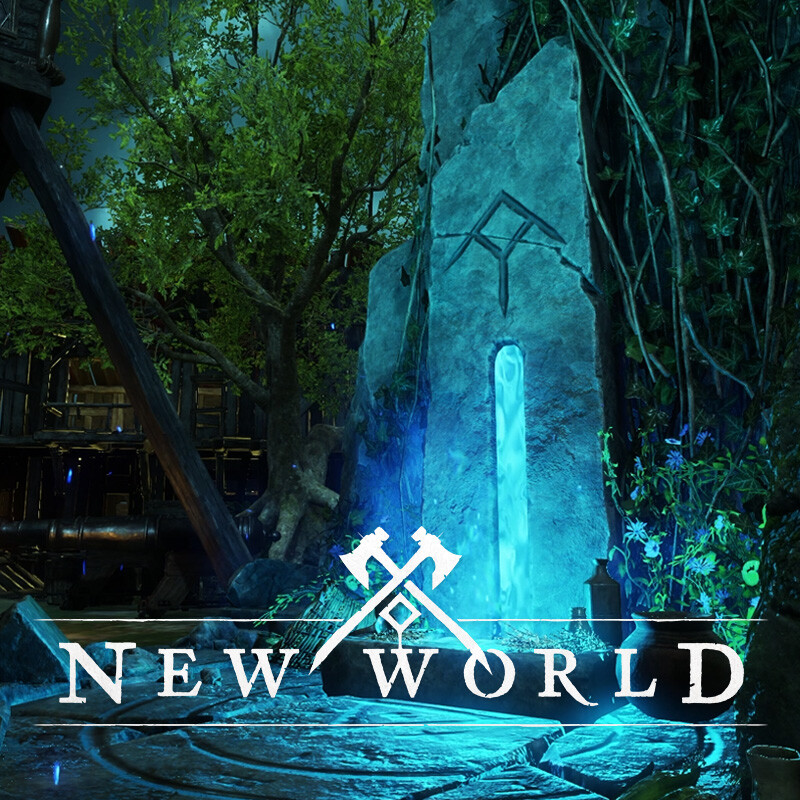 ArtStation - New World - Teleport Shrine