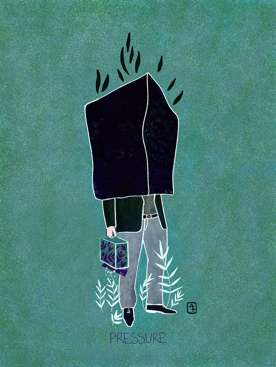 ArtStation - INKTOBER 2021 : Day 9, Pressure