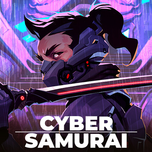 Humble Squid Creatives - Cyber Samurai