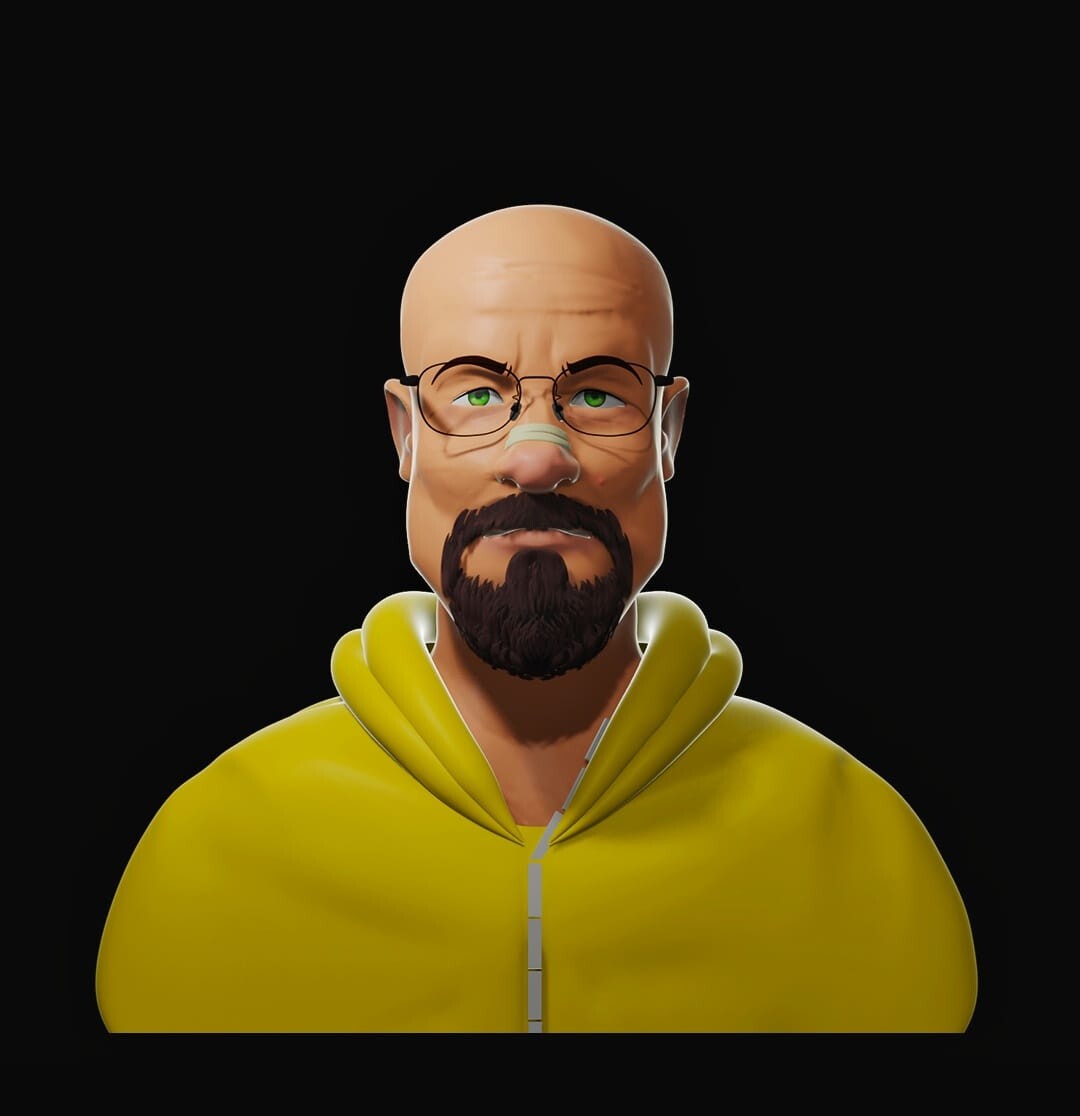 ArtStation - Breaking Bad character