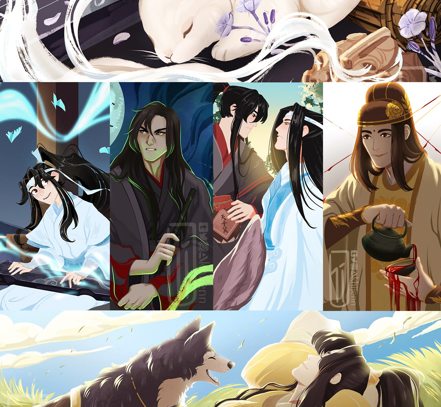 ArtStation - Illustrations - Mo Dao Zu - Fan art - 2021