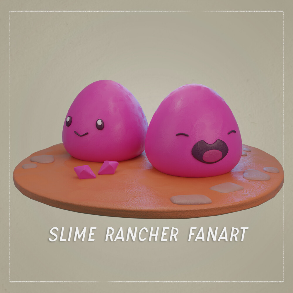 ArtStation - PINK SLIME!