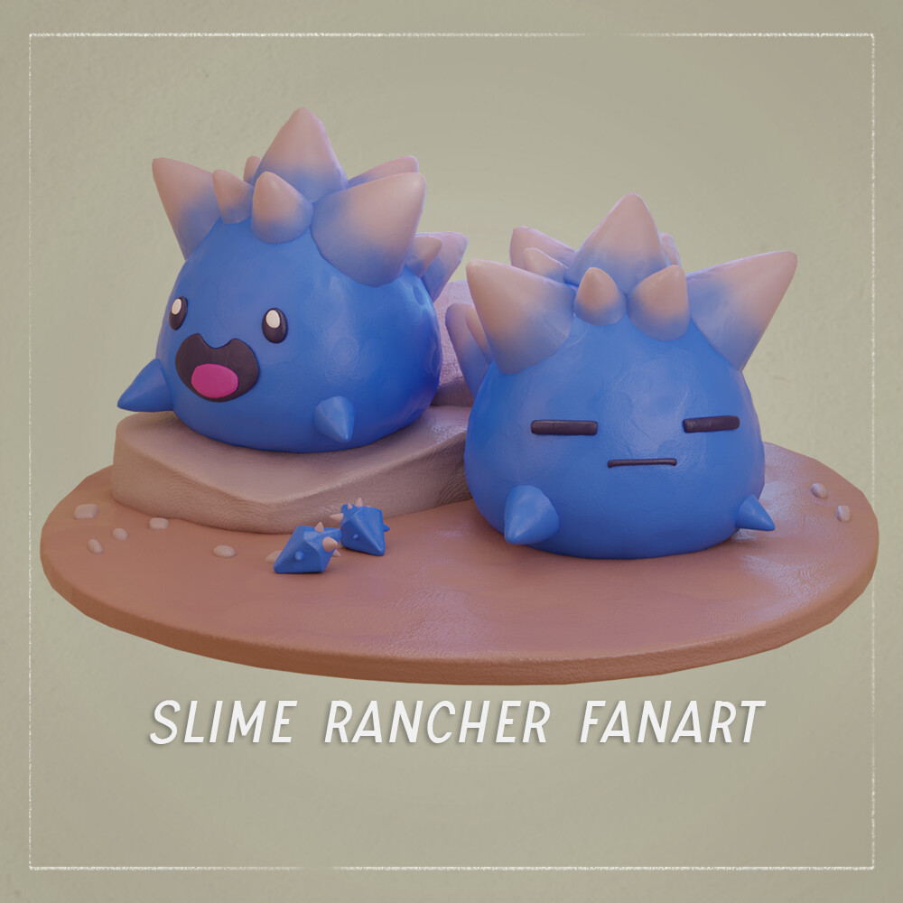 ArtStation - Rock Slime!