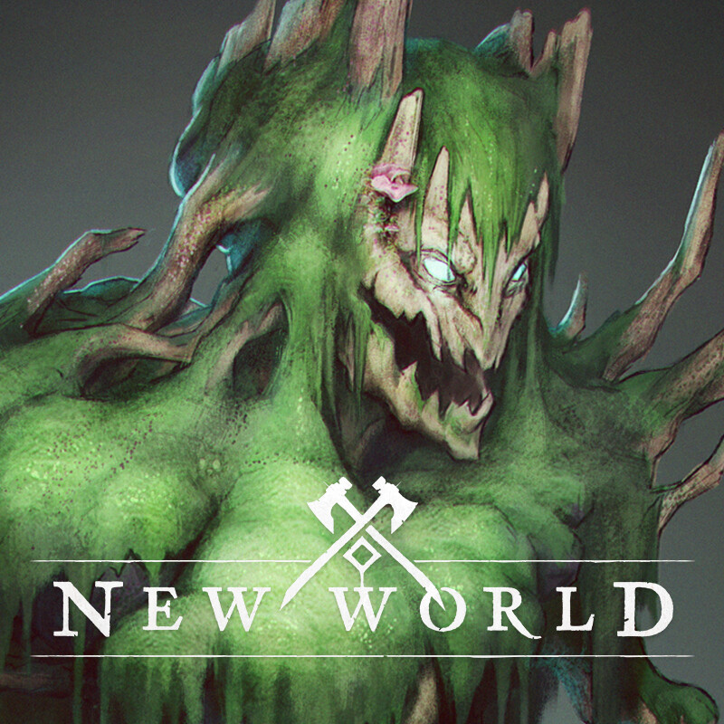 ArtStation - Bog Monster