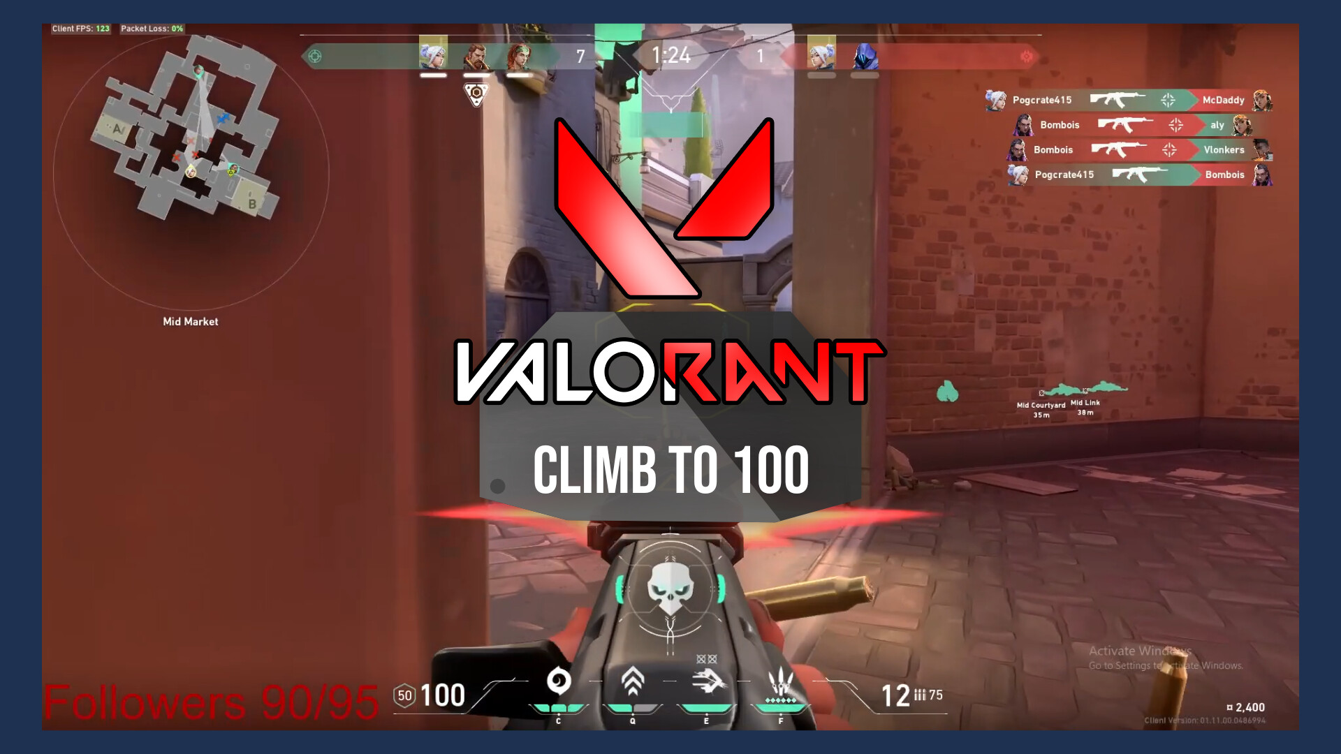 Sophia Dela Cruz - Climb to 100 - kyloren7_ Valorant