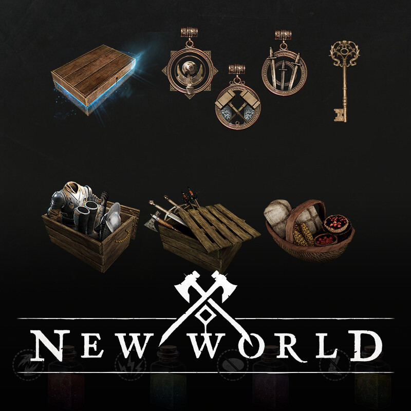 ArtStation - New World - Icons