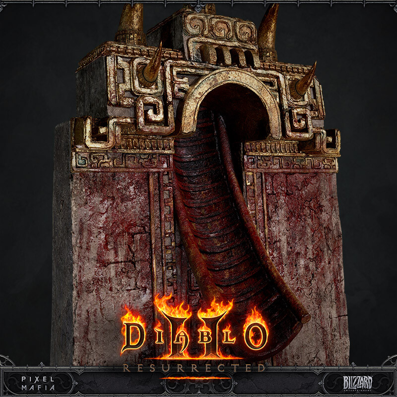 ArtStation - Diablo 2 Resurrected 3d Environment assets