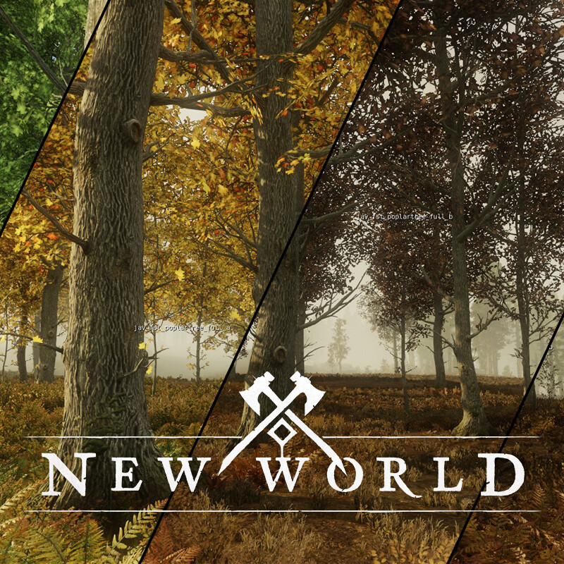 ArtStation - New World - Foliage and Nature
