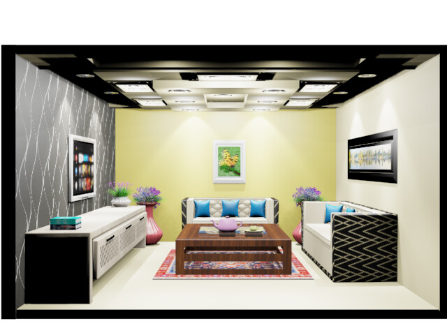 ArtStation - Drawing room design