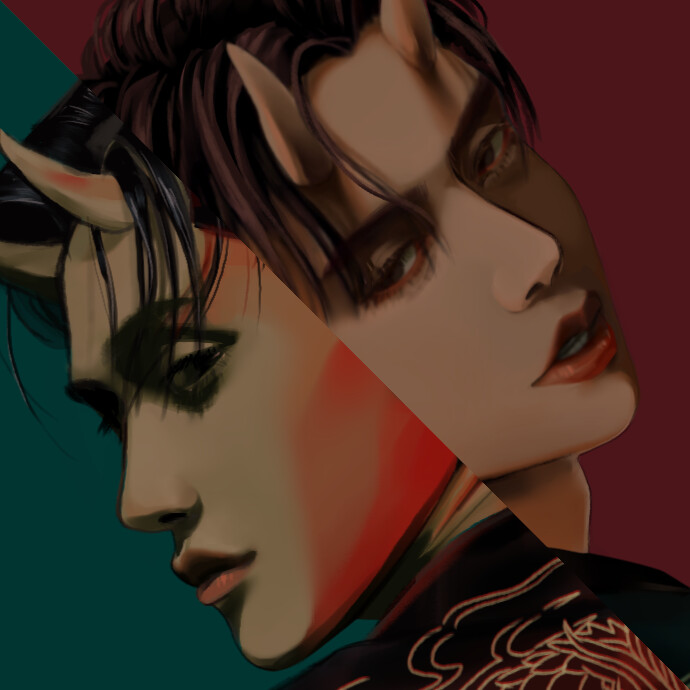 ArtStation - Untitled [NCT Johnny & Lucas]