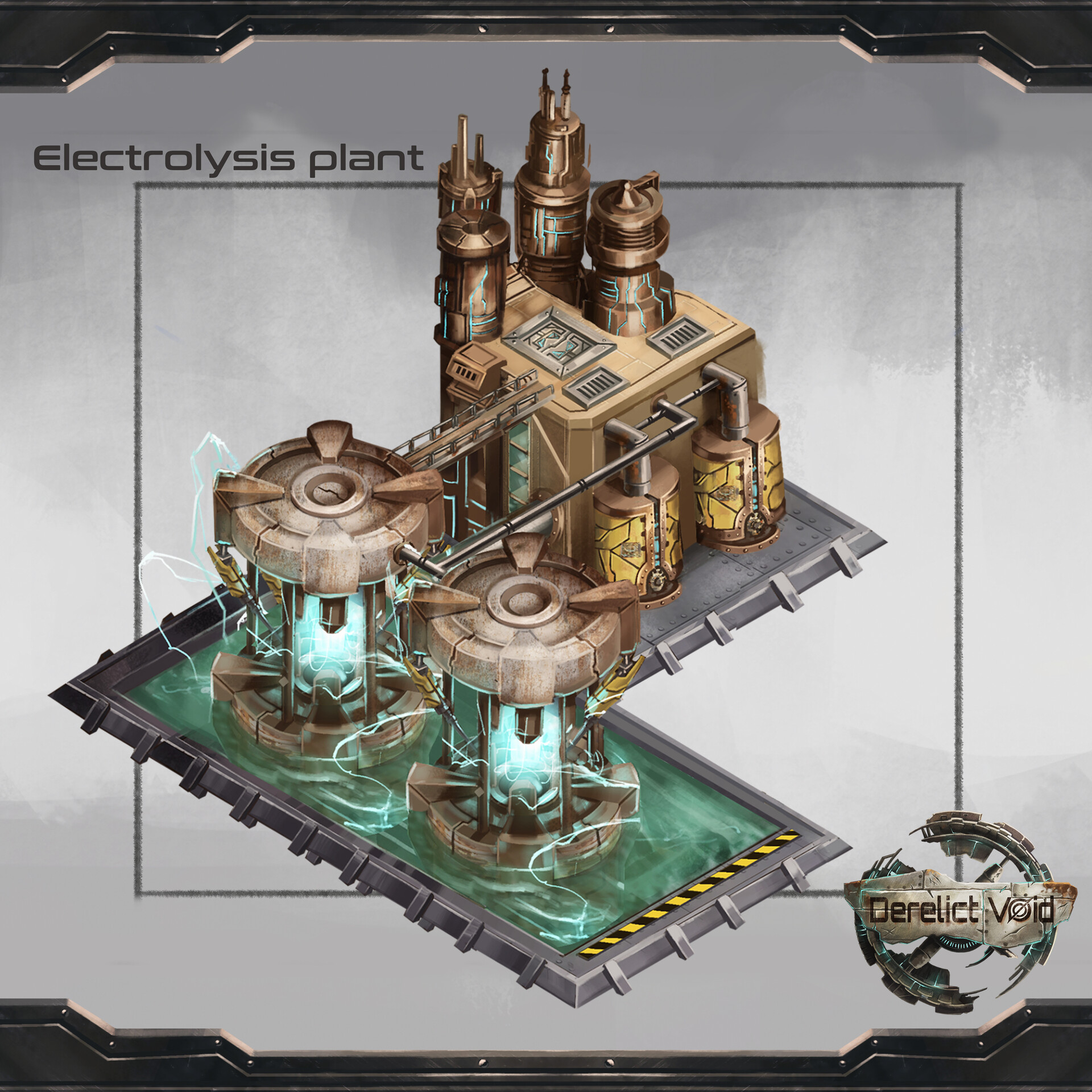 ArtStation - Electrolysis plant