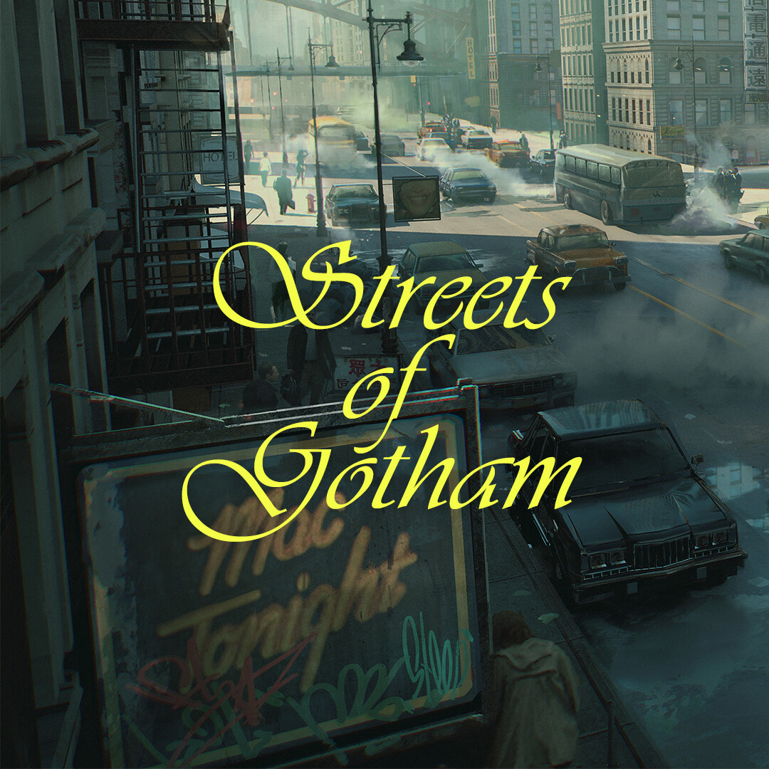 ArtStation - Streets of Gotham