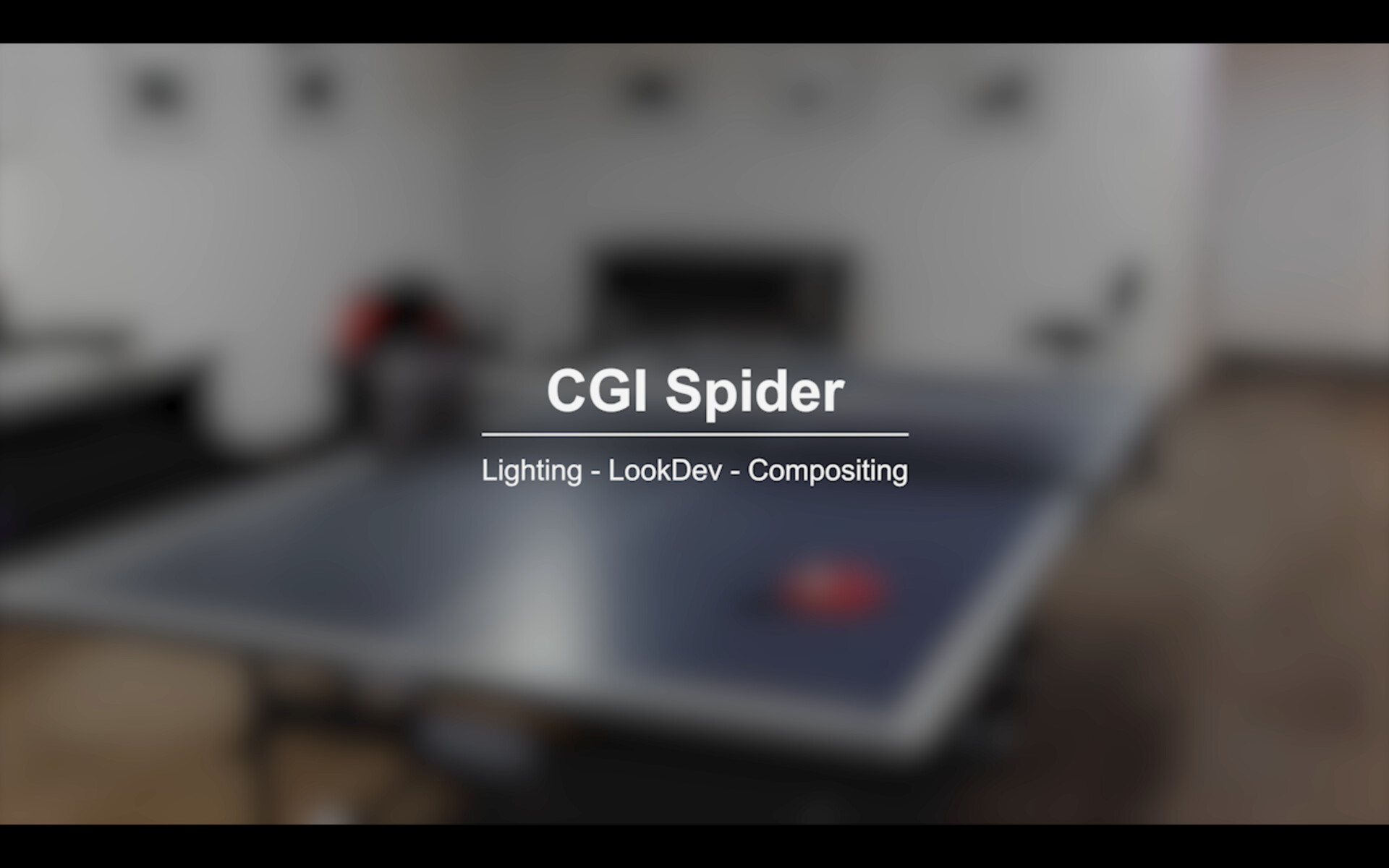 ArtStation - CGI Spider VFX Comp