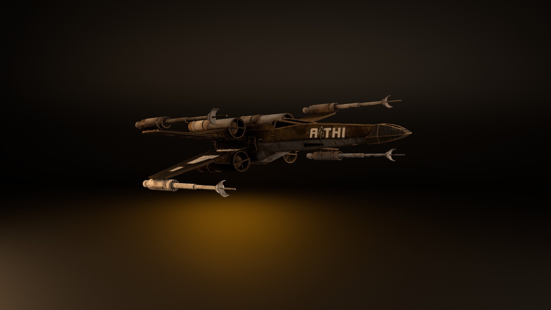 ArtStation - X-WING MODEL