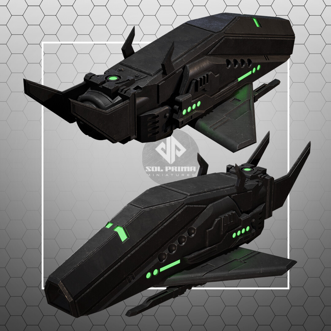 ArtStation - Proxima Alliance Ship