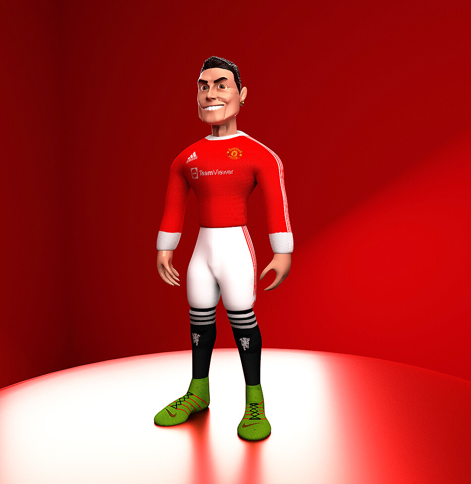 ArtStation - Cristiano Ronaldo Model Concept