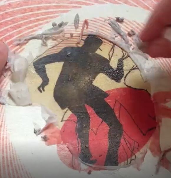 Robb W Gardner - "Vertigo" Saul Bass inspired skateboard