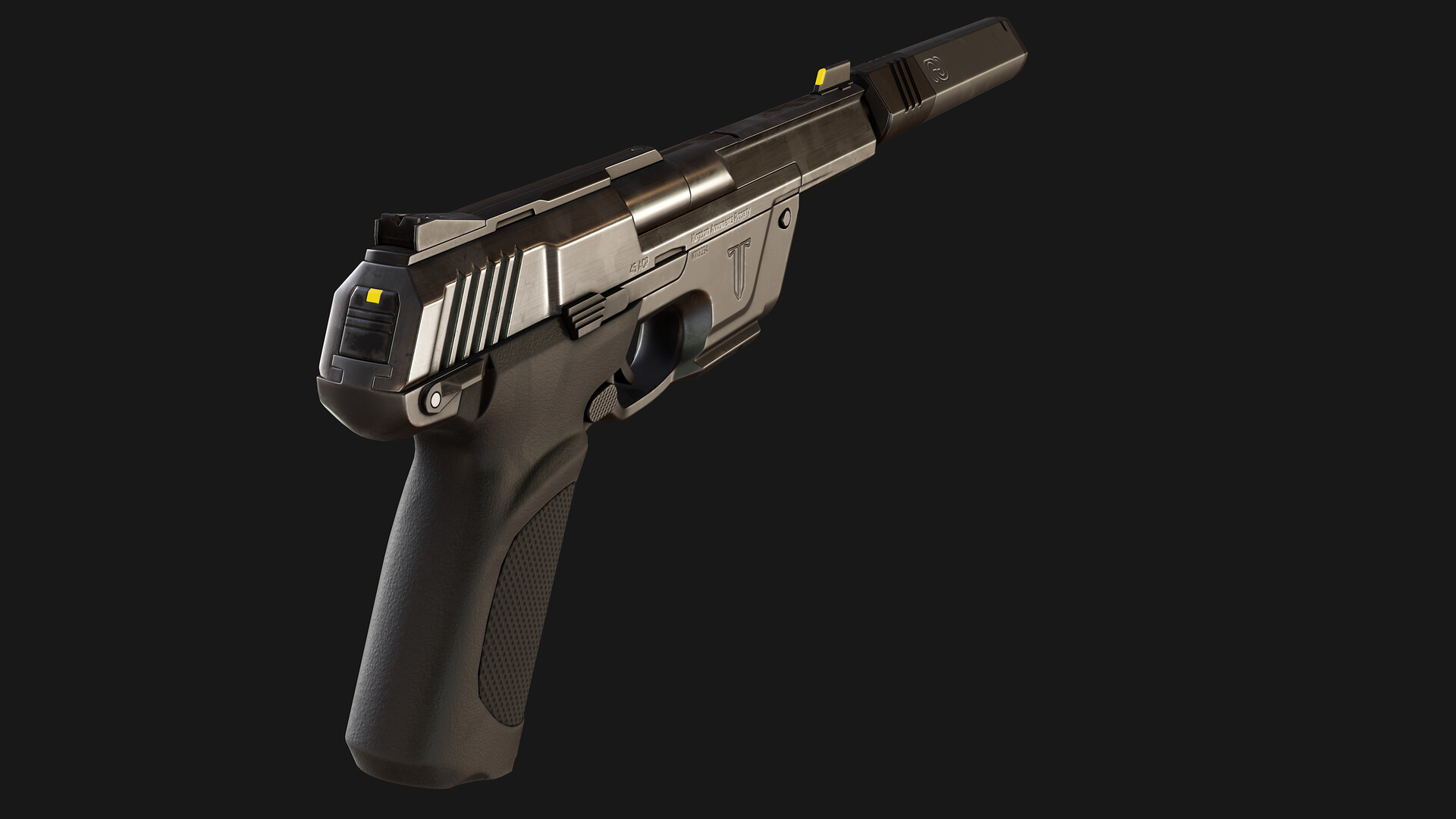 ArtStation - Valorant Ghost Pistol