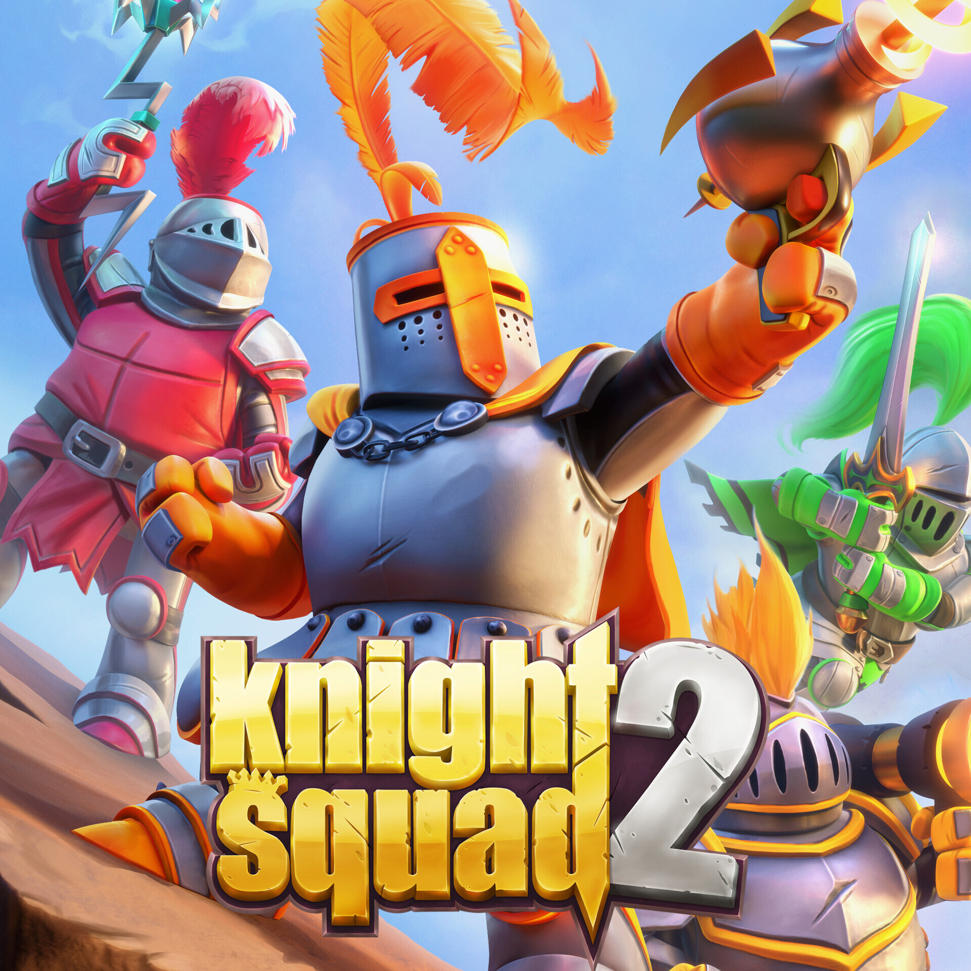 ArtStation - Knight Squad 2 - Animations and marketing materials