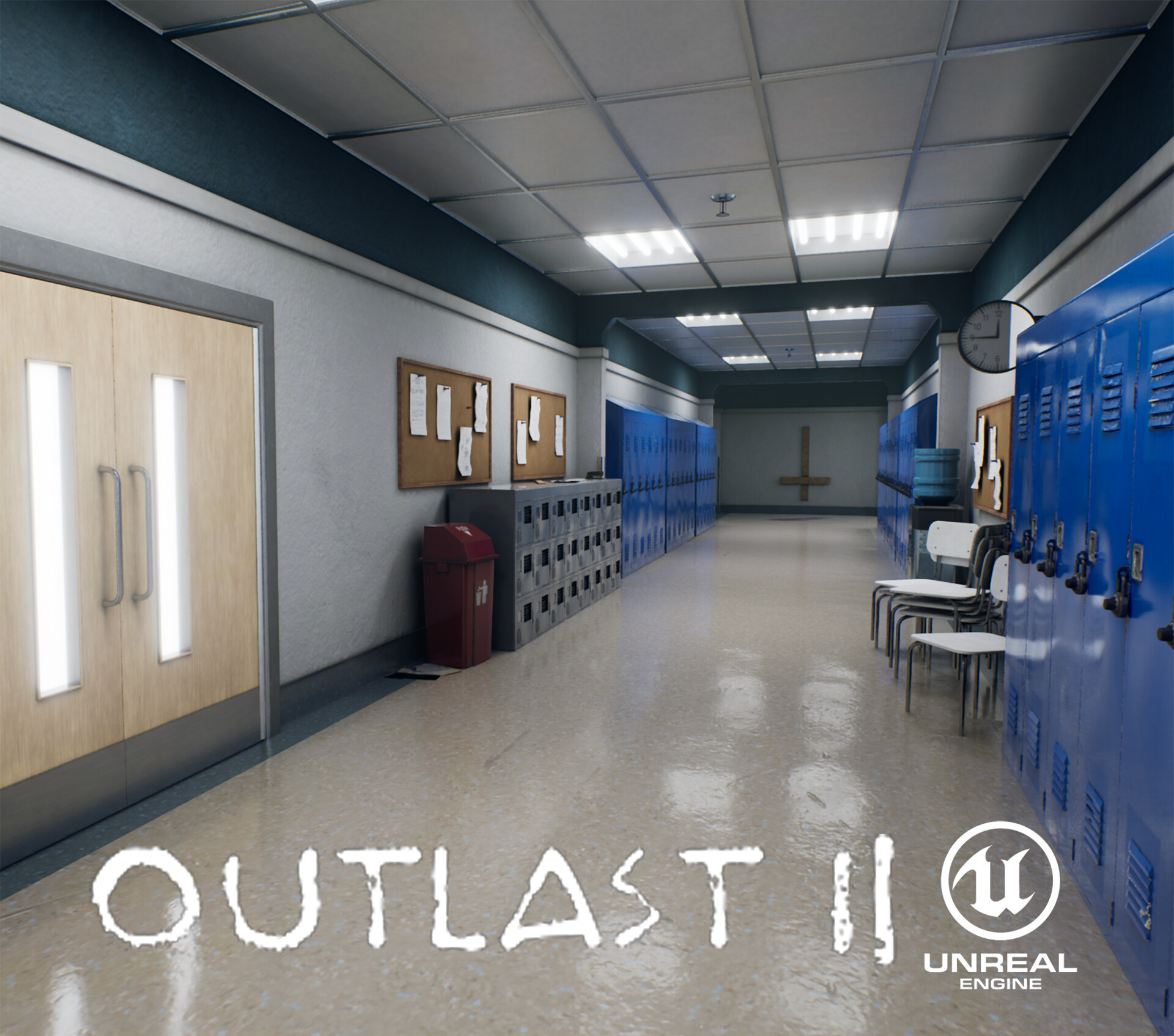 ArtStation - Outlast 2 Hallway