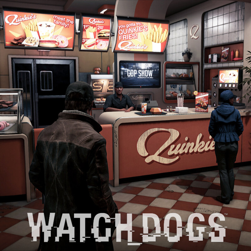 ArtStation - Watch_Dogs - Quinkie's