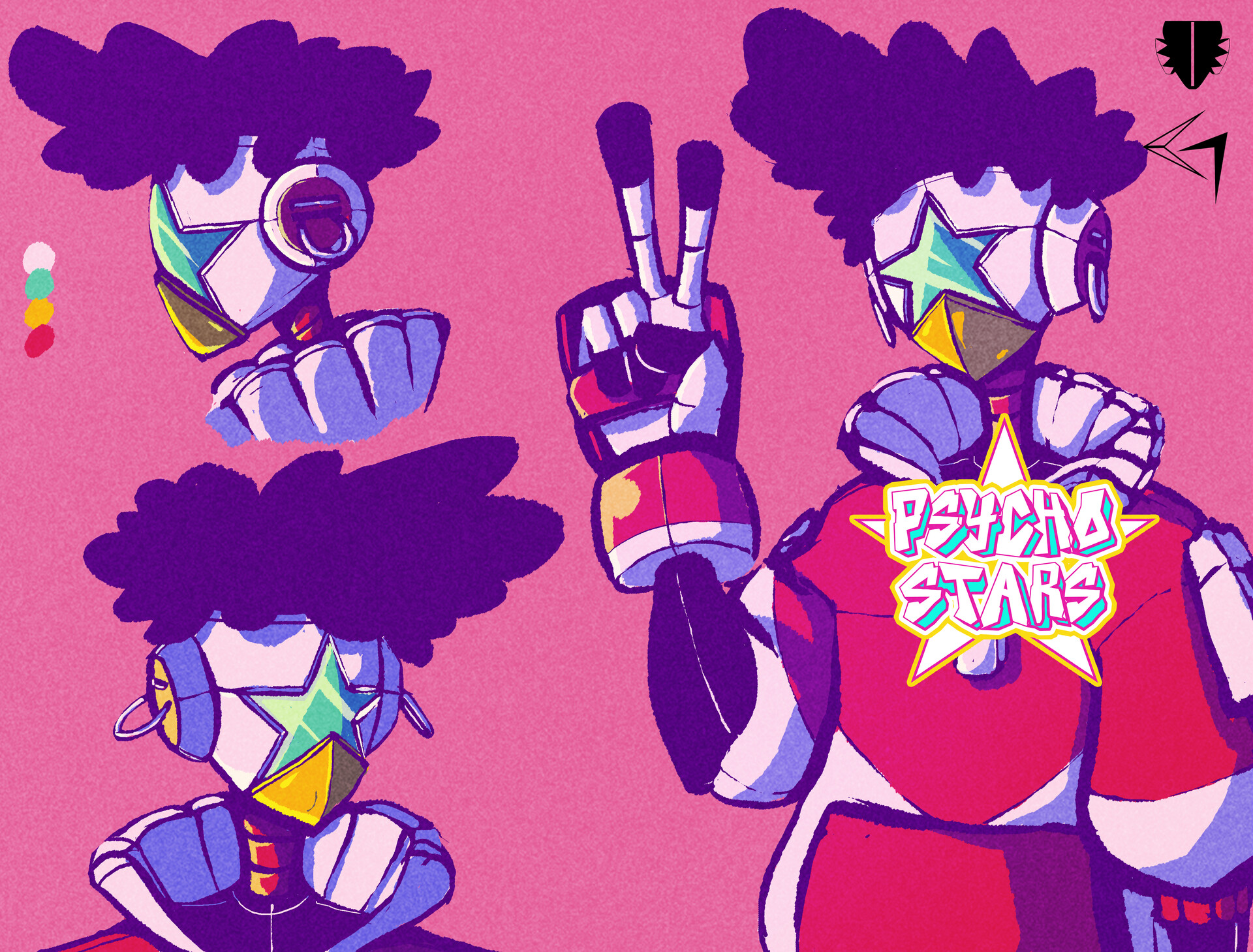 ArtStation - Psycho Stars : Switch Star