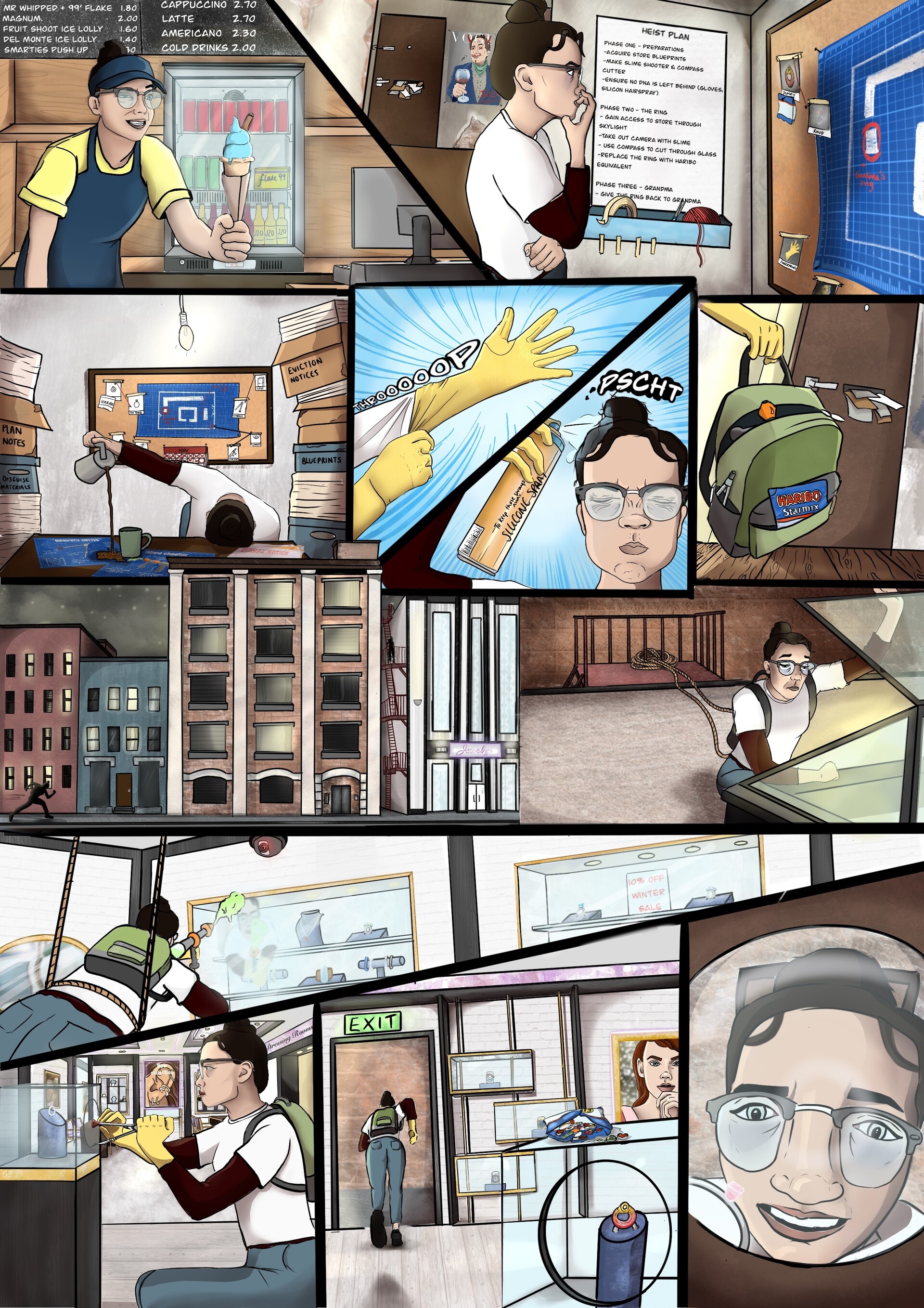 ArtStation - The Honourable Heist