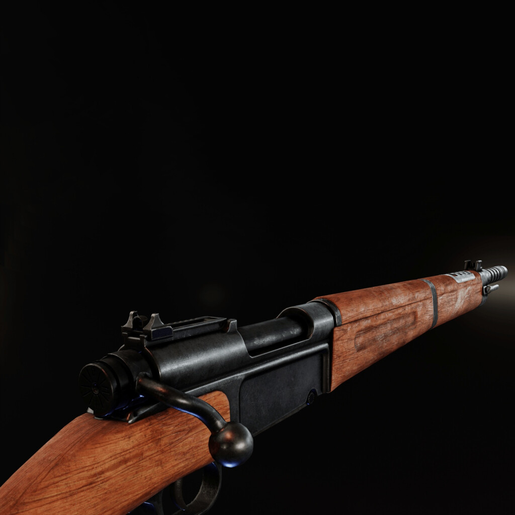 ArtStation - MAS 36/51 with grenade launcher