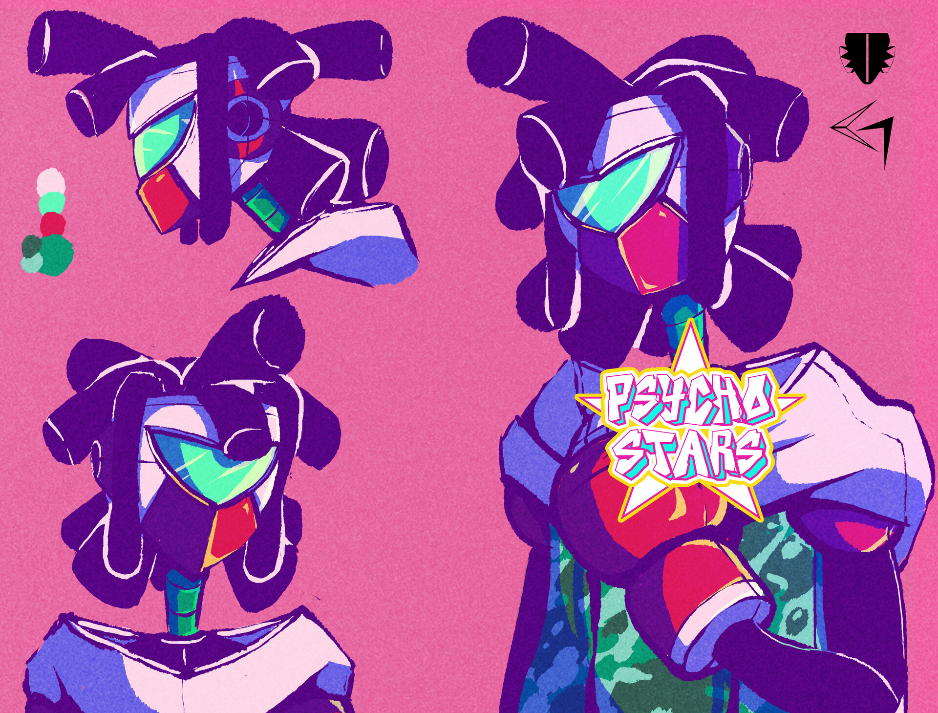 ArtStation - Psycho Stars: Punchline Echo