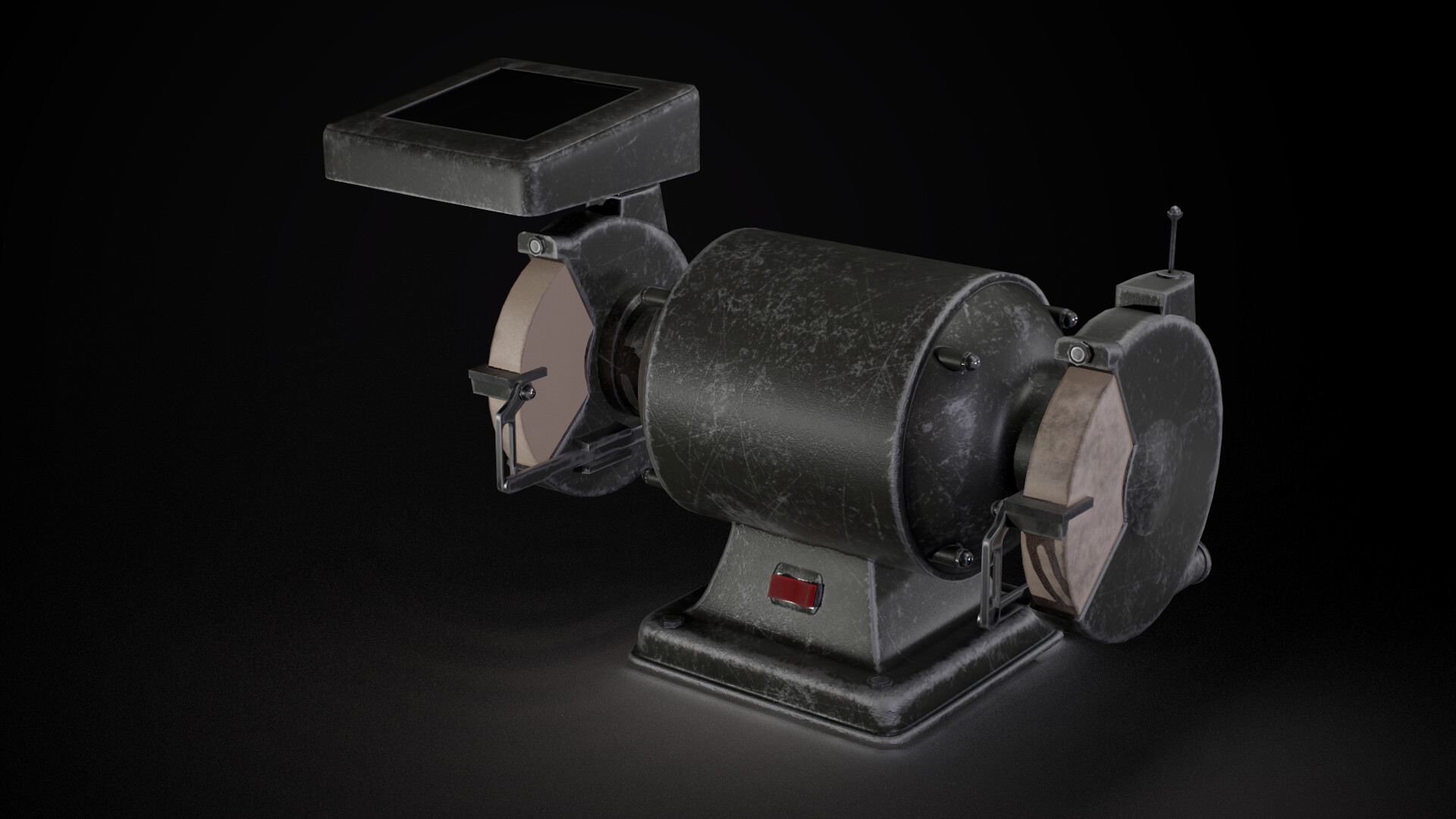 ArtStation - Old Bench Grinder