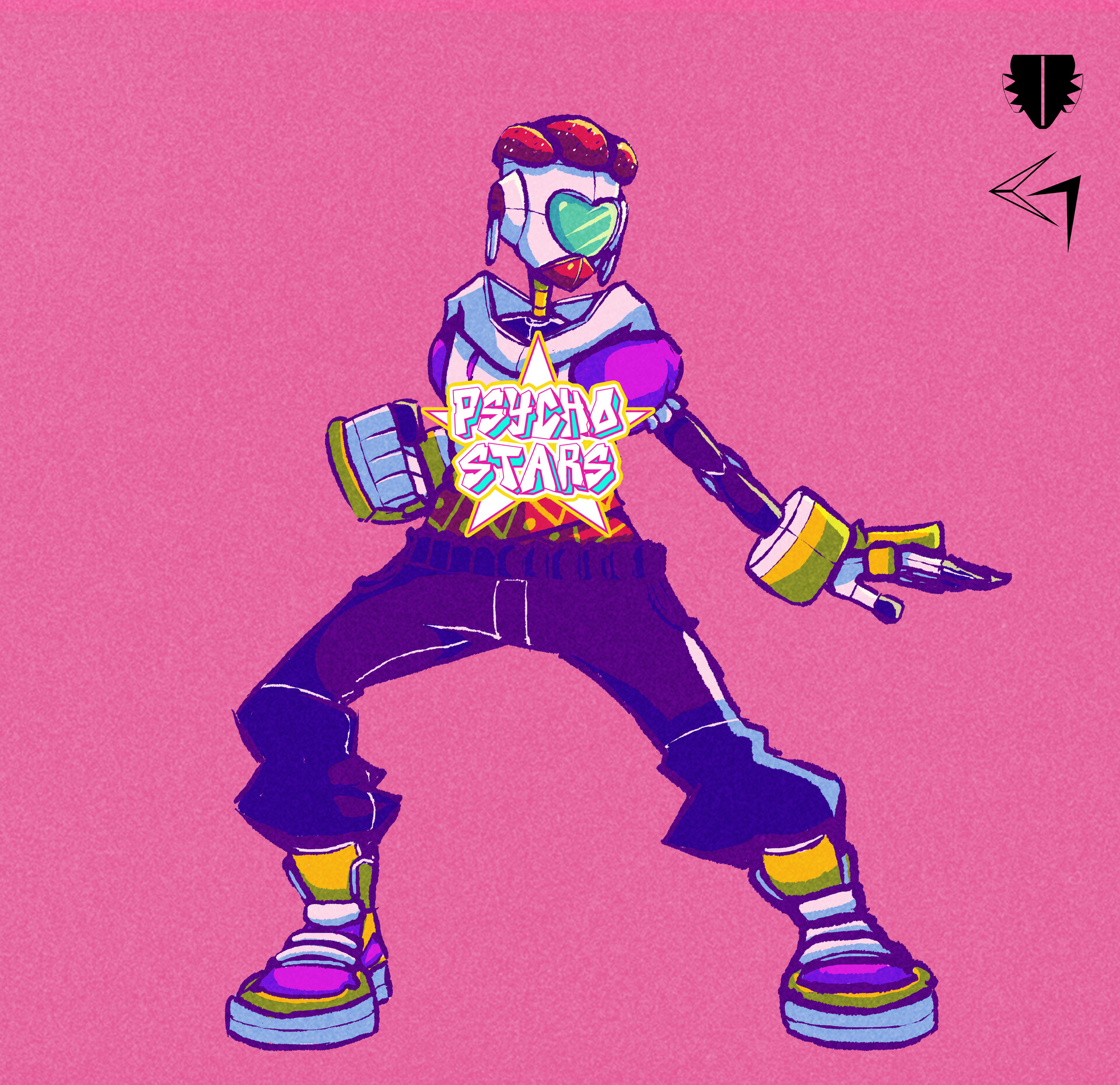 ArtStation - Psycho Stars: Jam Star Colour Vaiants