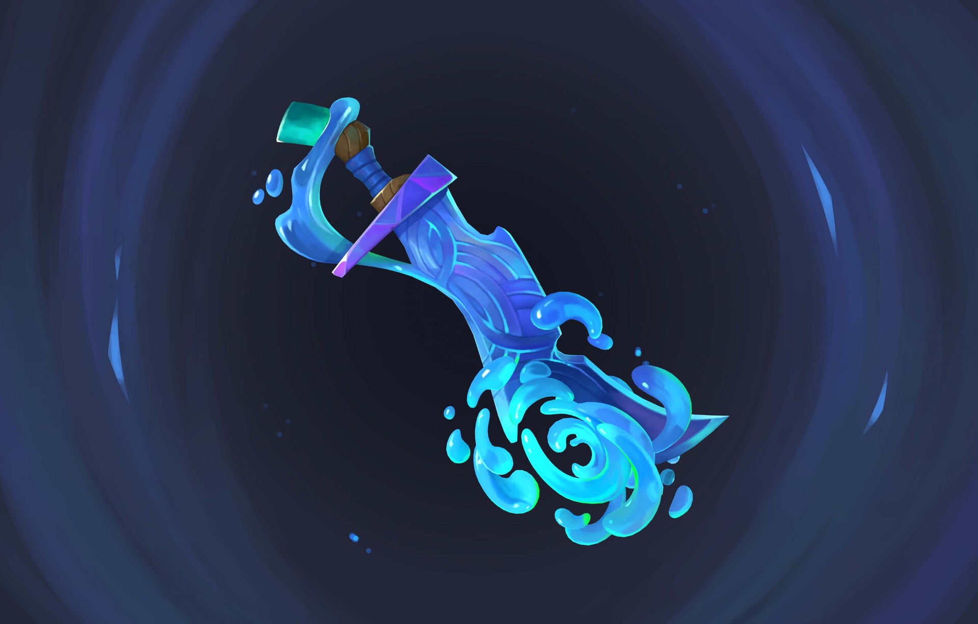 ArtStation - Aquatic Sword