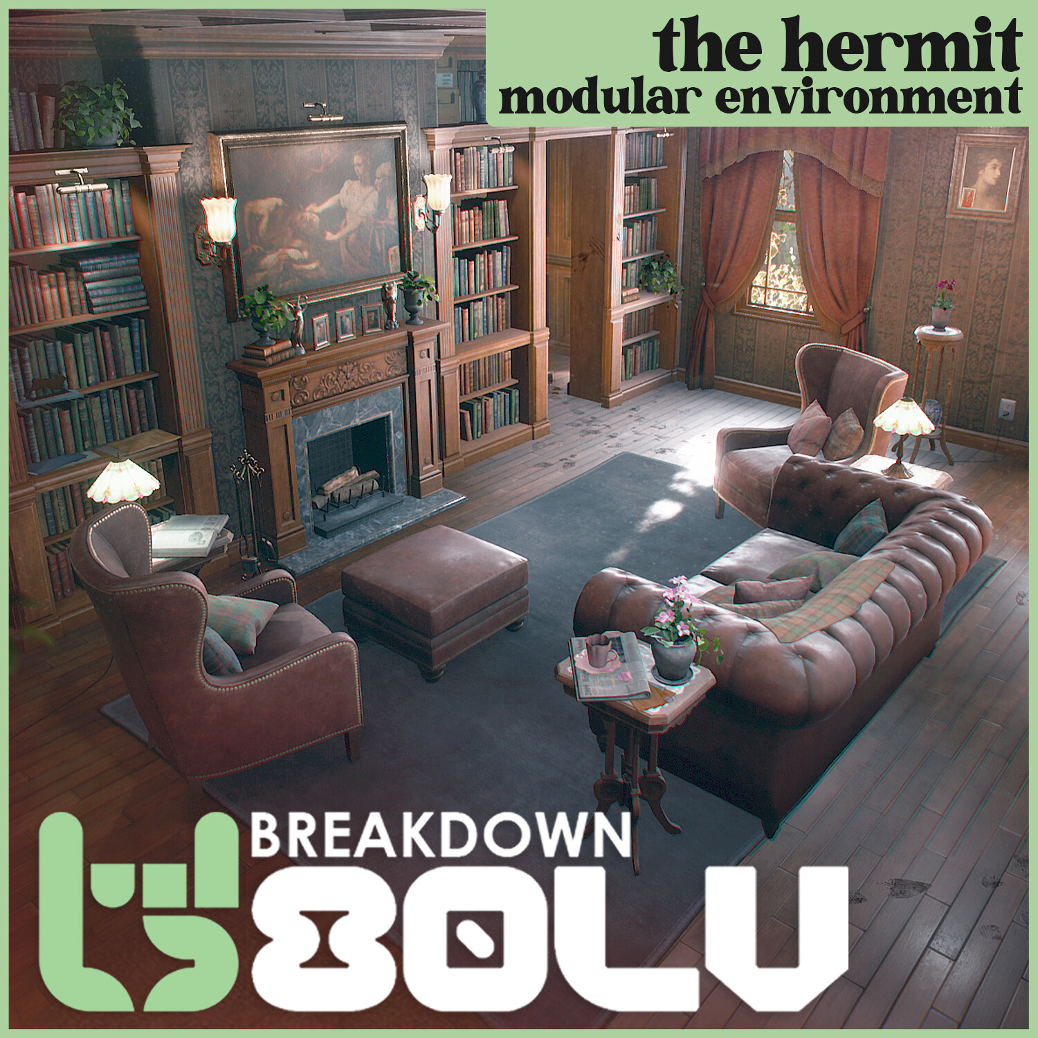 ArtStation - 80 Level: Breakdown (UE4 Modular Environment)