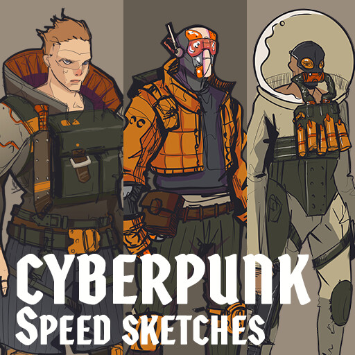 ArtStation - Cyberpunk Character Exploration