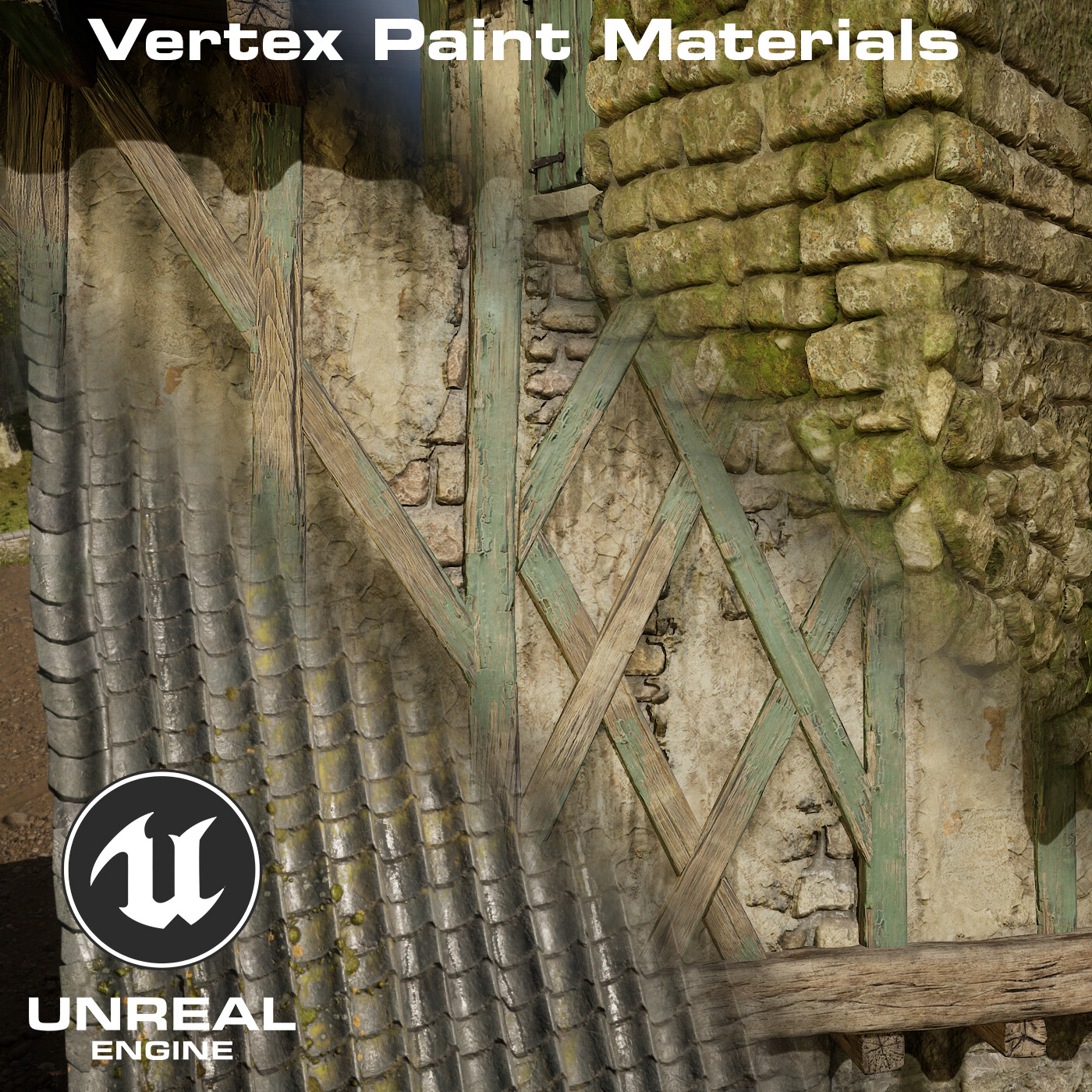 ArtStation - Unreal Vertex Paint Materials