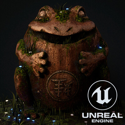 ArtStation - Toad statue
