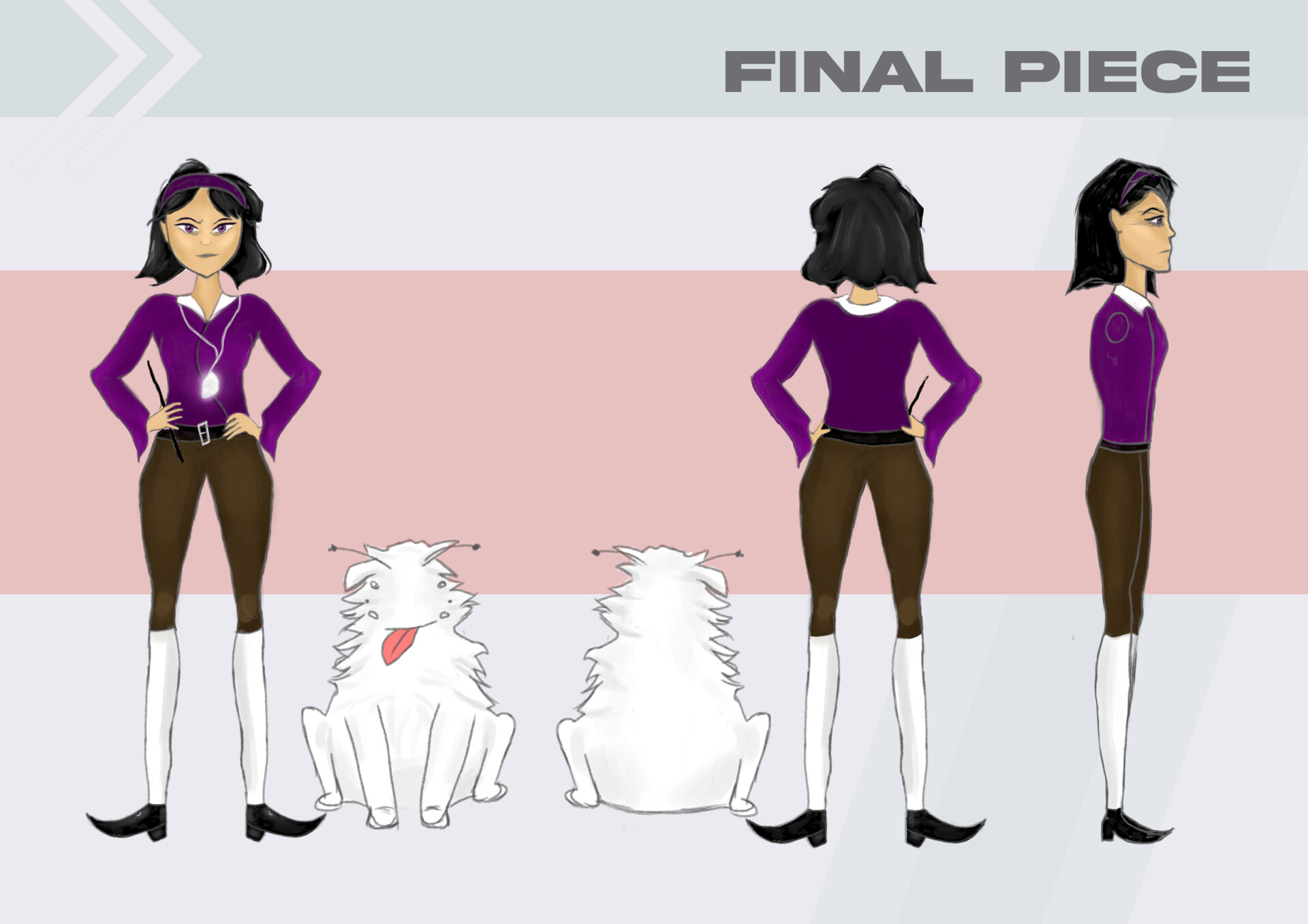 ArtStation - Character Orthographic - 2D (Year 1)