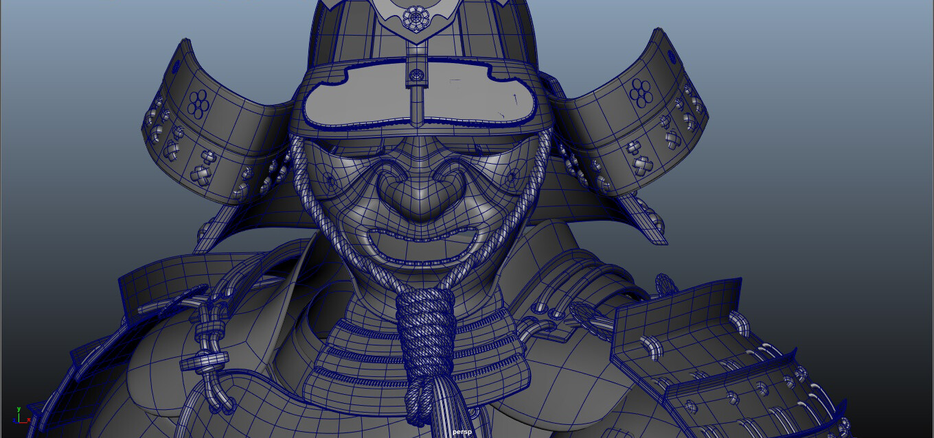 ArtStation - Realistic Samurai Armor (WIP)