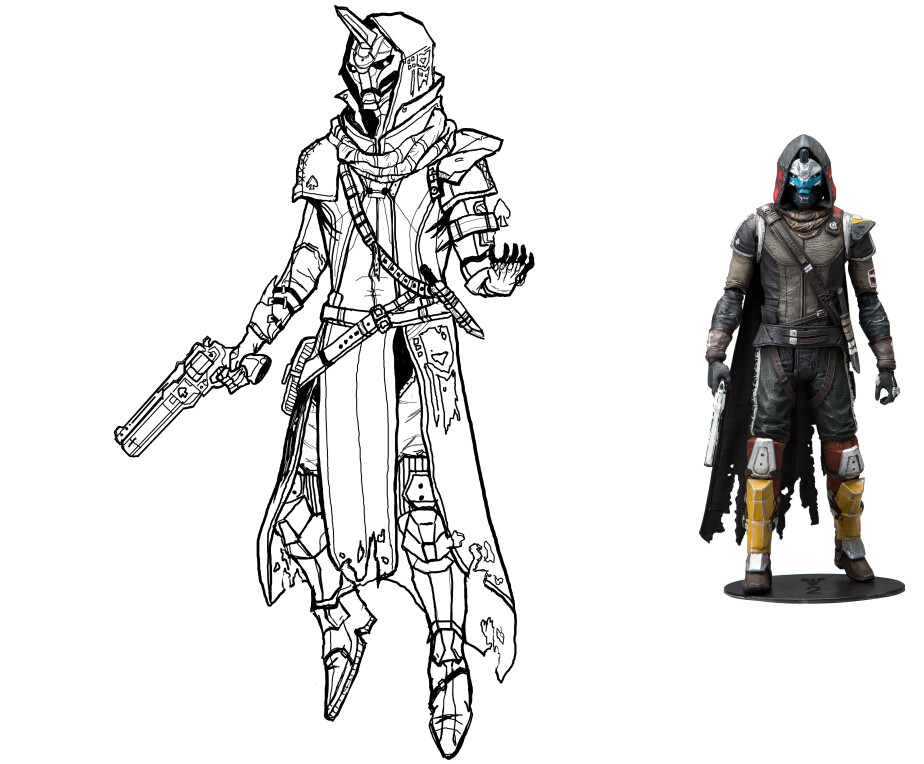 ArtStation - Cayde-6 Warlock re design