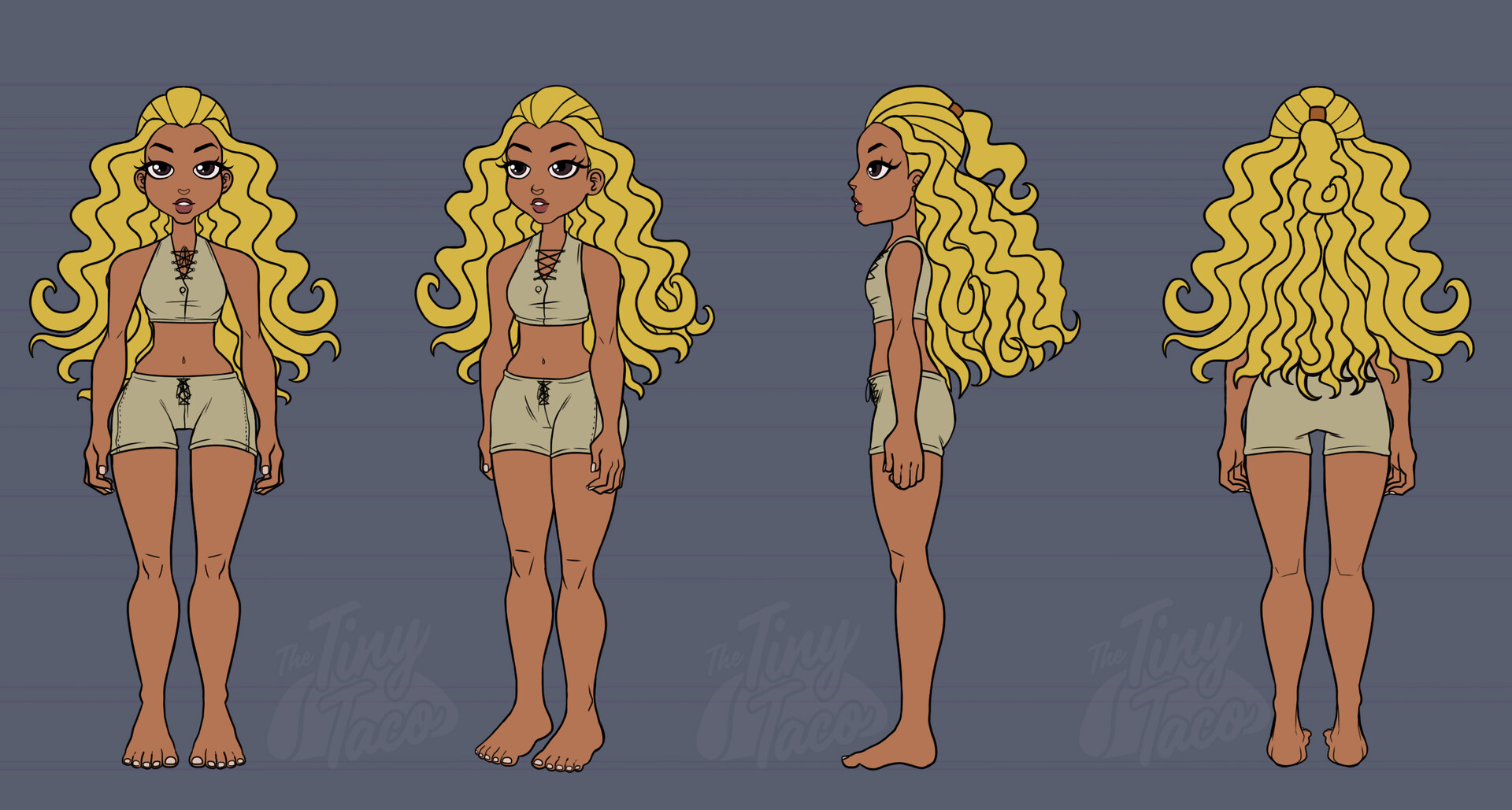 ArtStation - Character Turnaround Practice