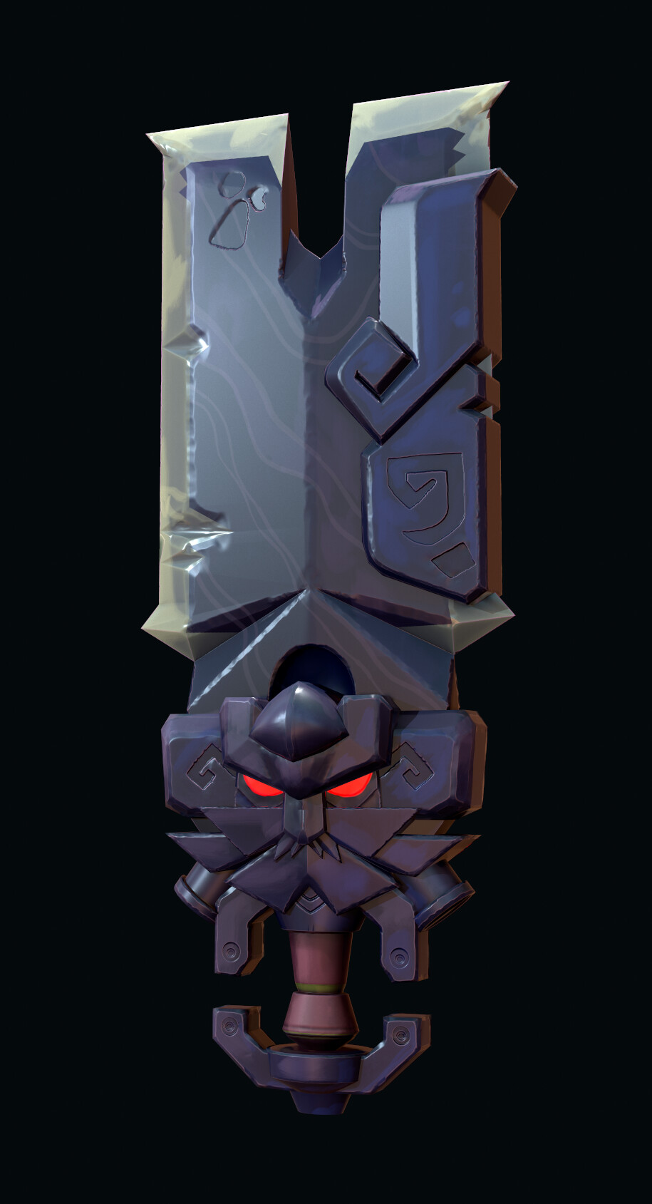 ArtStation - "Mountain splitter" sword