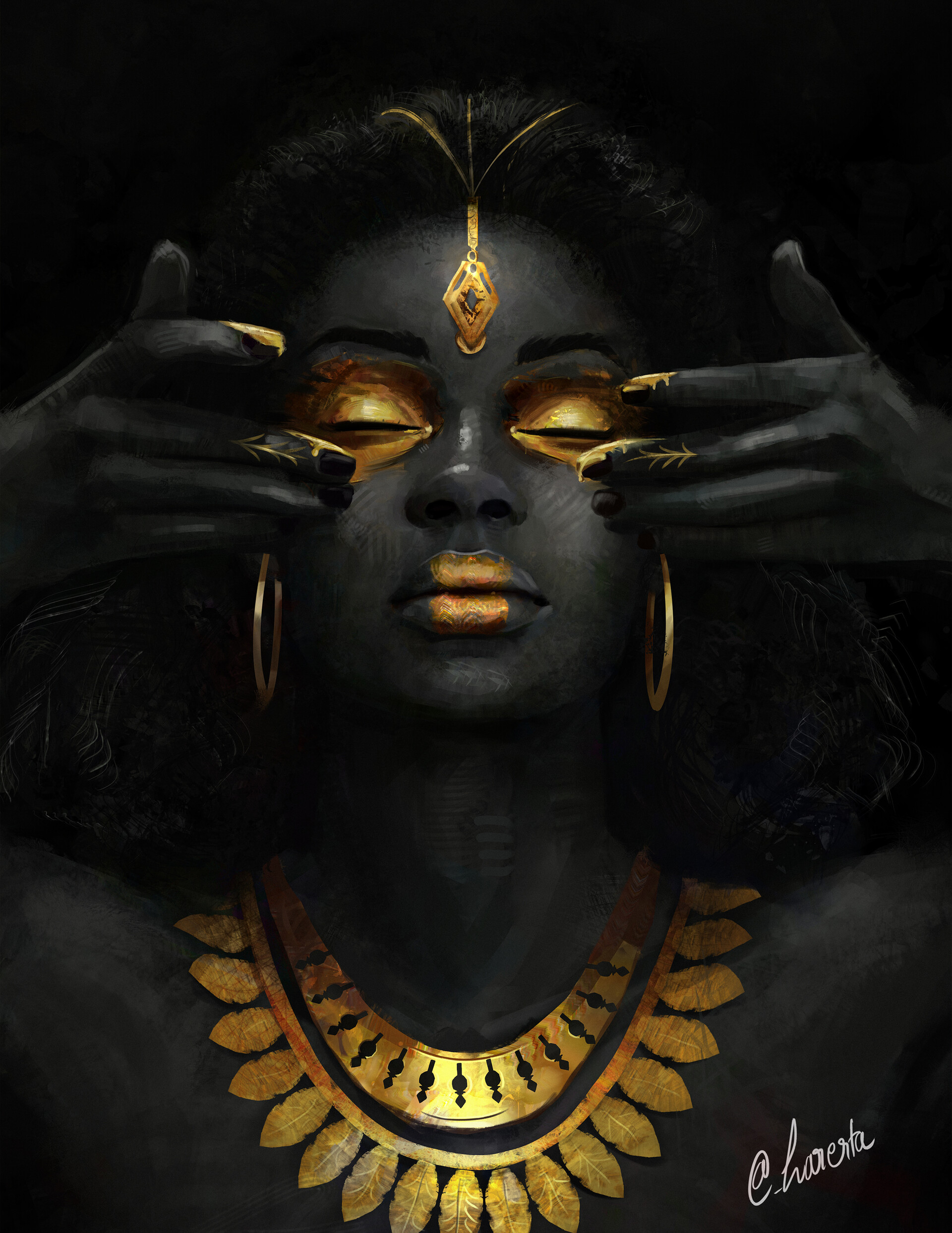 ArtStation - Black and Gold